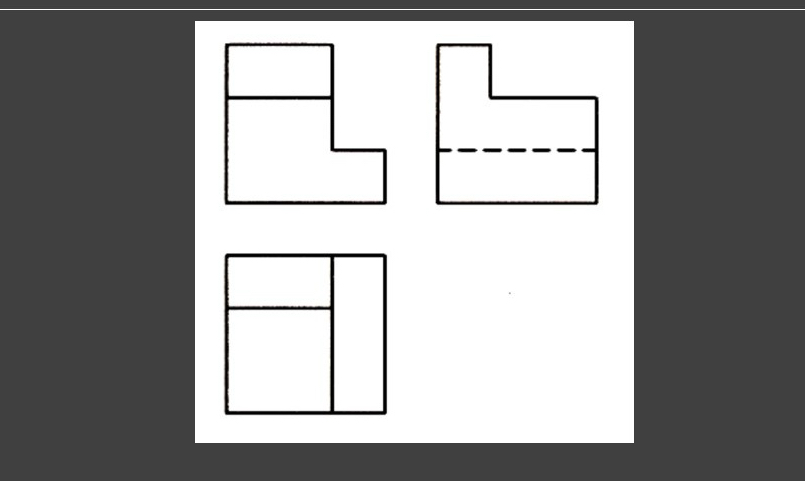 Solved From the three-dimensional projection of the given | Chegg.com