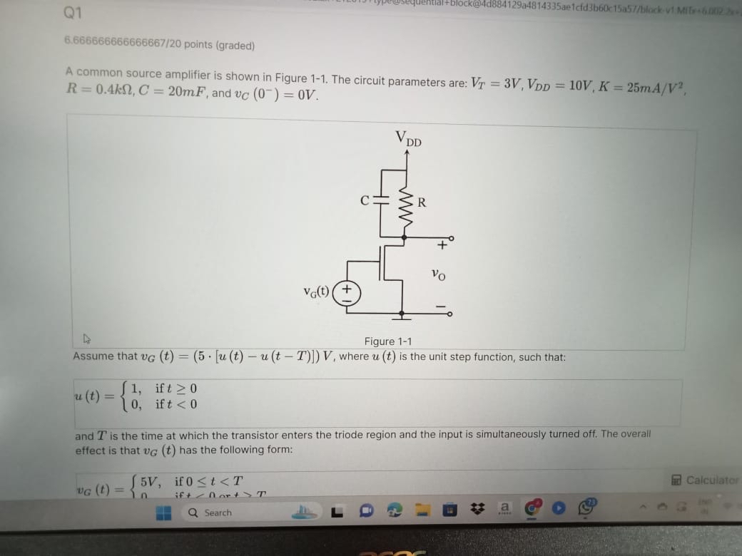 Solved Q16.66666666666666720 ﻿points (graded)A common source | Chegg.com