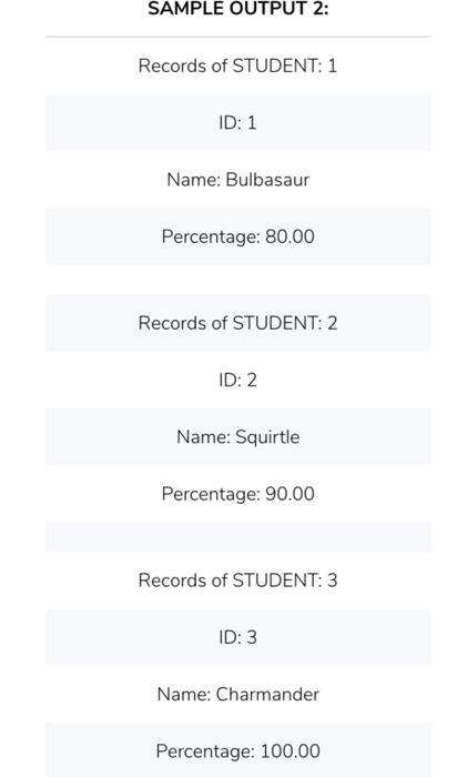 Solved 2 Task 1 Creating C Program Using Struct Create A