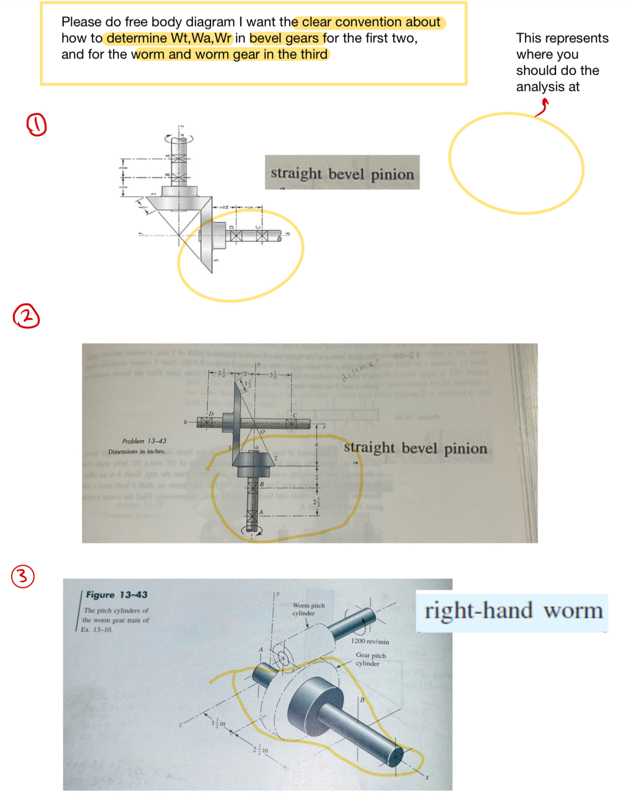 Please do free body diagram I want the clear | Chegg.com