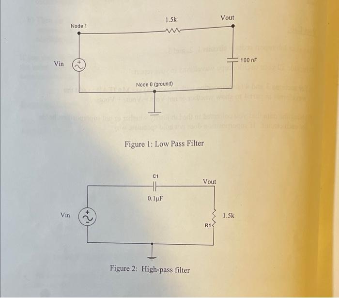 Solved 3 Using Matlab Plot The Output Voltage Of Figure 1 4998