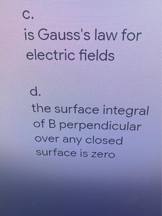 Solved QUESTION 1 La siguiente ecuación Qenc Ē. då se le | Chegg.com