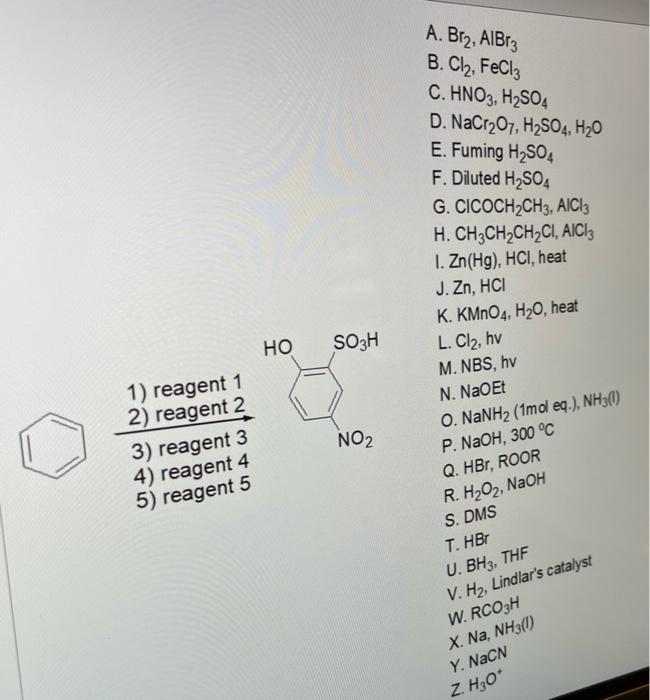 Solved Propose a five-step synthetic sequence to accomplish | Chegg.com