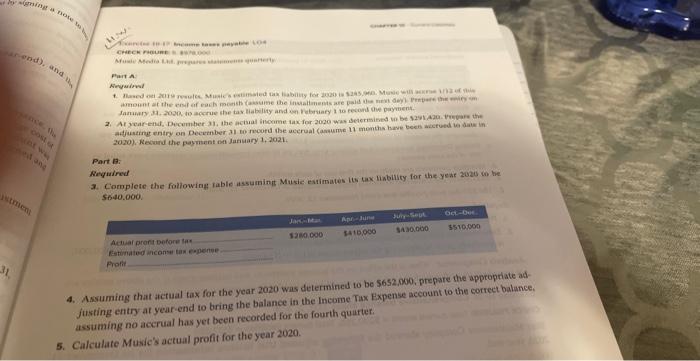 Solved Part A. Konyariavil 2020). Recwar the pasment si | Chegg.com