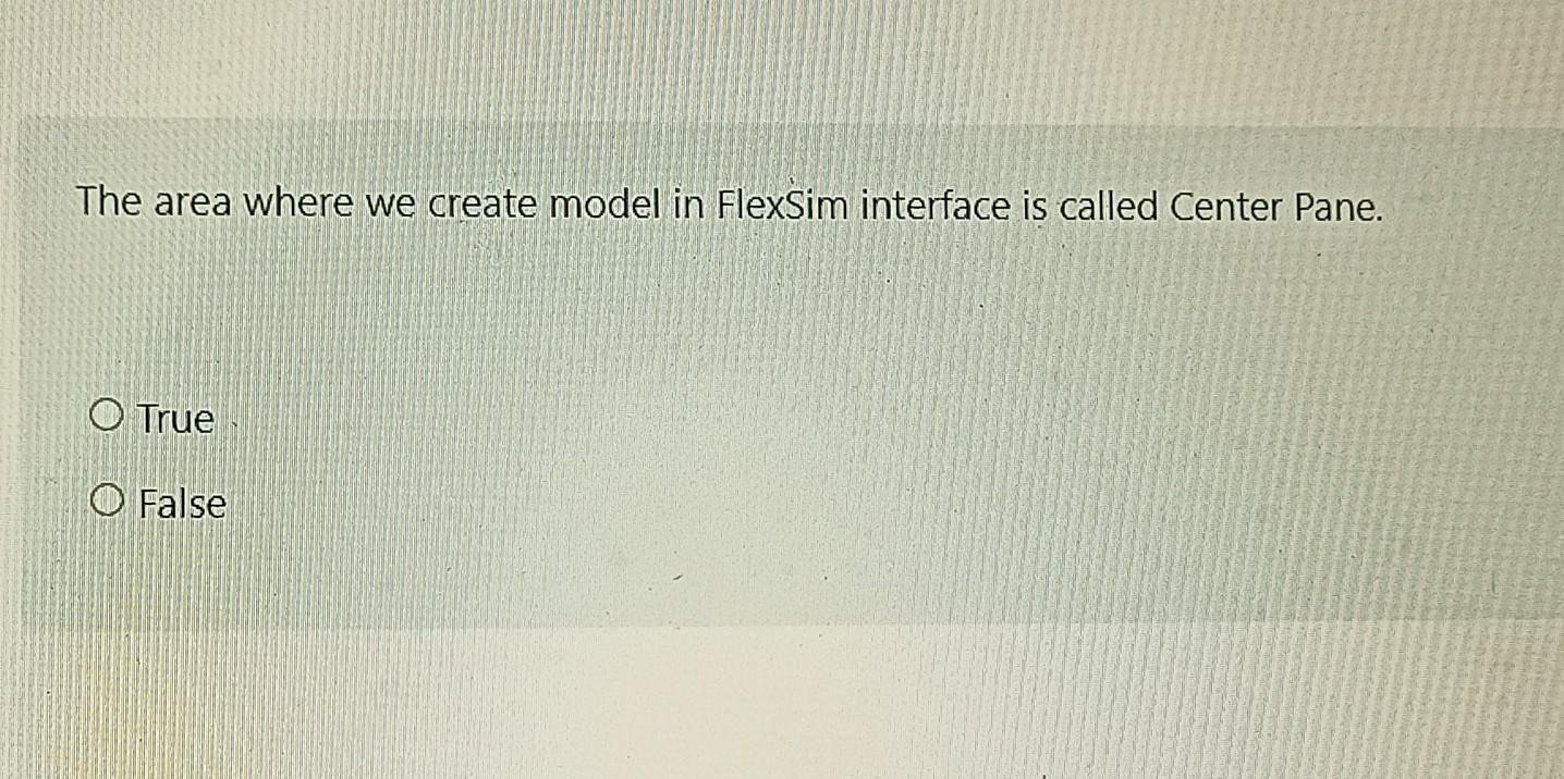 Overview Of The Flexsim User Interface