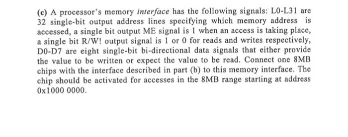 Computer Architecture | Chegg.com