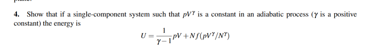 Solved Show that if ﻿a single-component system such that | Chegg.com