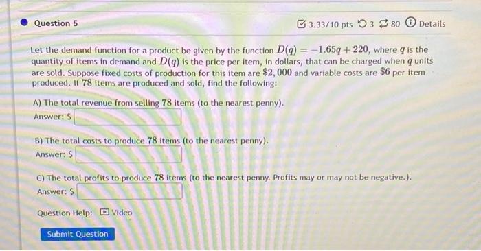 Solved Depreciation is the decrease or loss in value of an | Chegg.com