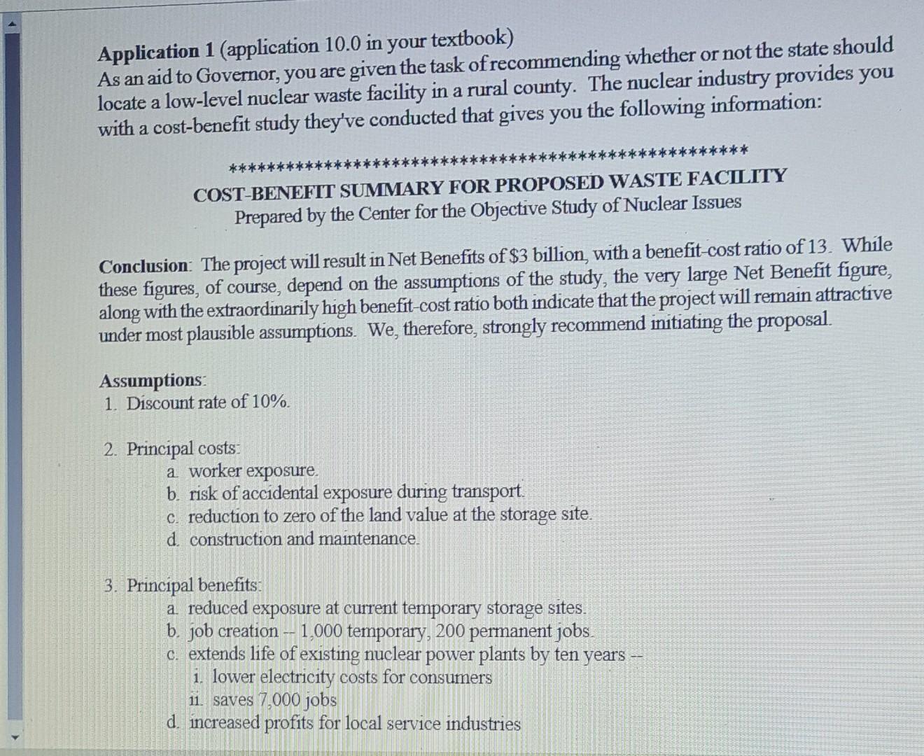Solved Application 1 (application 10.0 in your textbook) As | Chegg.com