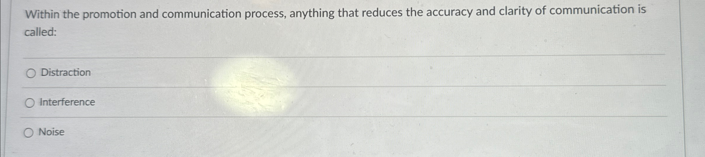Solved Within the promotion and communication process, | Chegg.com