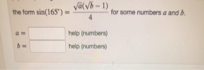 Solved using sum or difference formulas, find the exact | Chegg.com