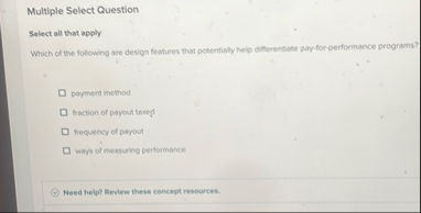 Solved Multiple Select QuestionSelect all that applyWhich of | Chegg.com