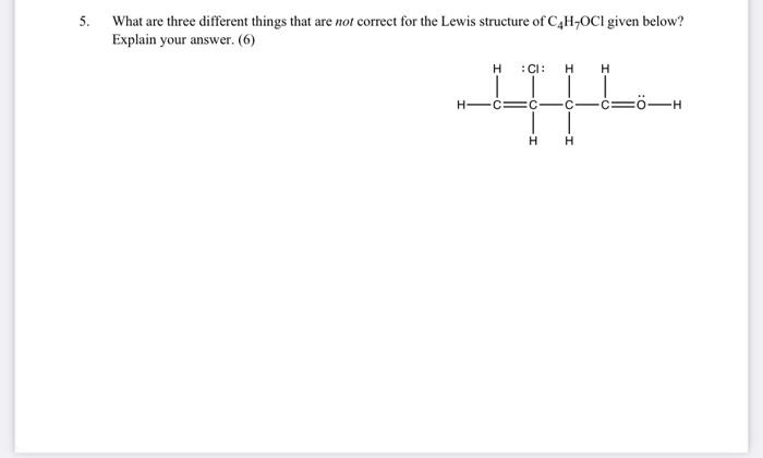 Solved 5. What are three different things that are not | Chegg.com