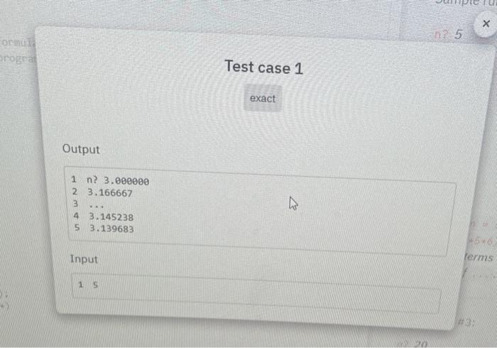 Solved Lab-6 Ex3 - Finding at Using the Nilakantha's Series | Chegg.com