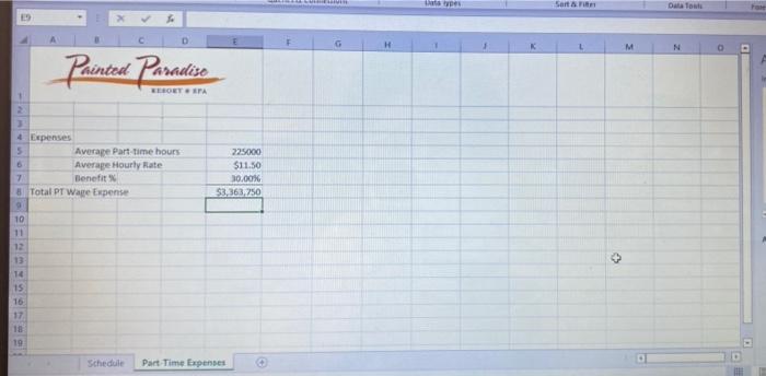 Solved Create three scenarios based only on a variation in | Chegg.com