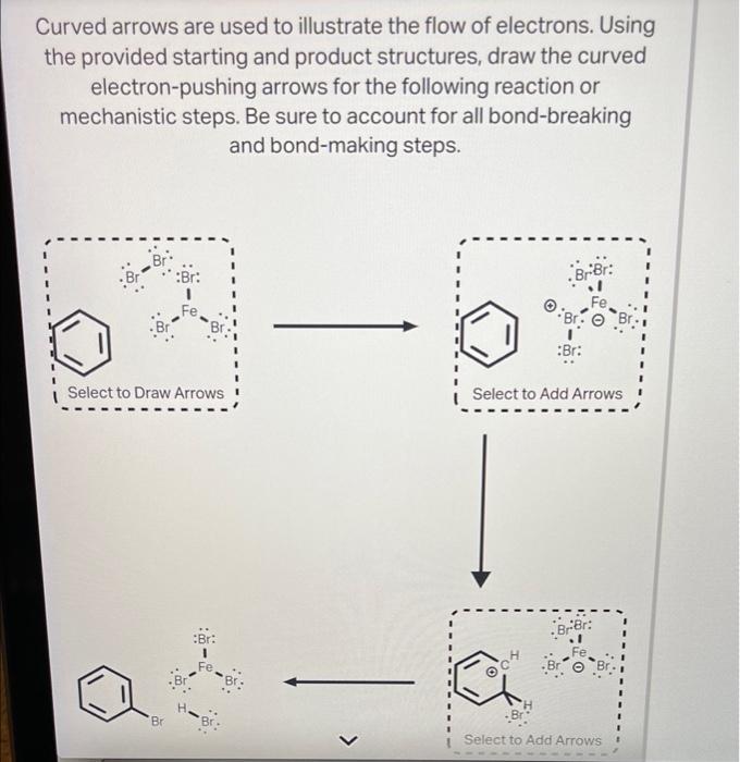 Solved Curved arrows are used to illustrate the flow of | Chegg.com