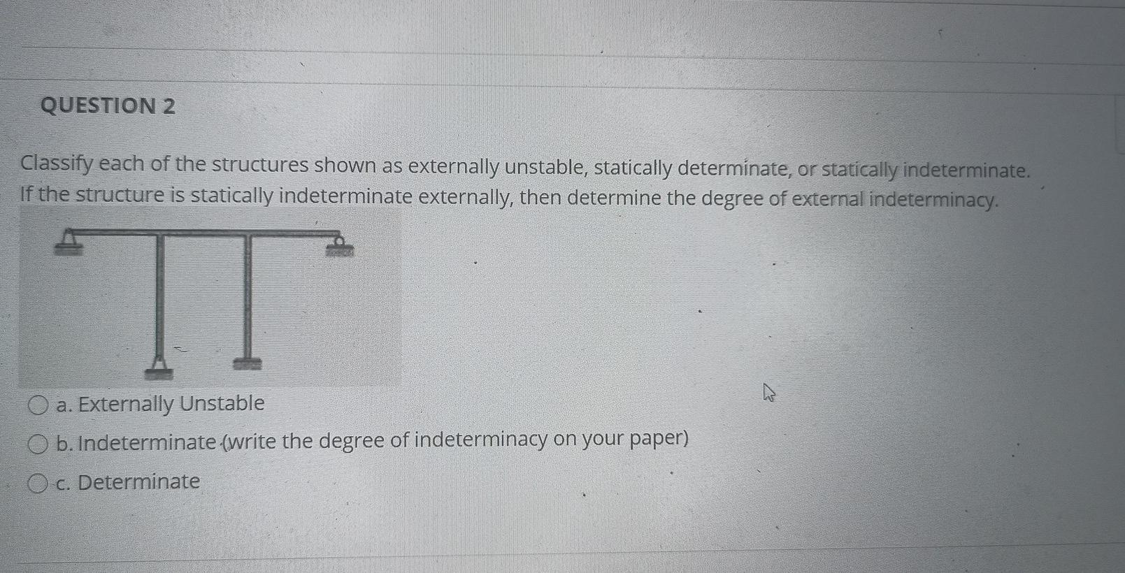 Solved QUESTION 2 Classify each of the structures shown as | Chegg.com