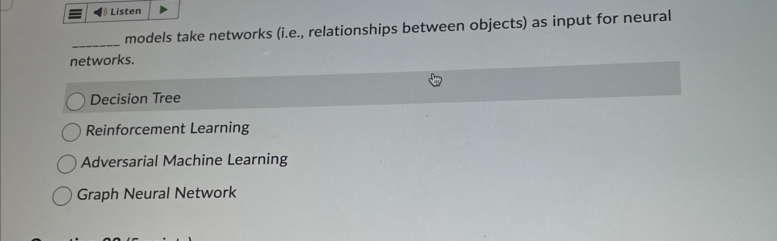 Solved models take networks (i.e., ﻿relationships between | Chegg.com