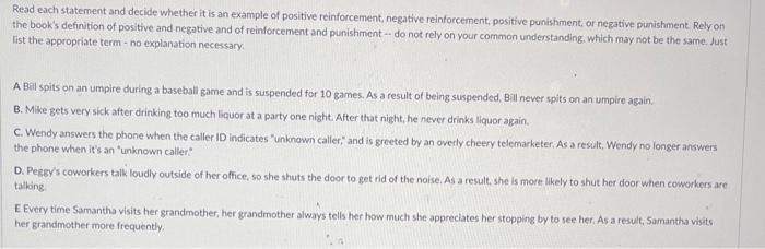 Solved Read each statement and decide whether it is an | Chegg.com