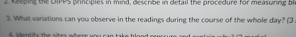 Solved What variations can you observe in the readings | Chegg.com