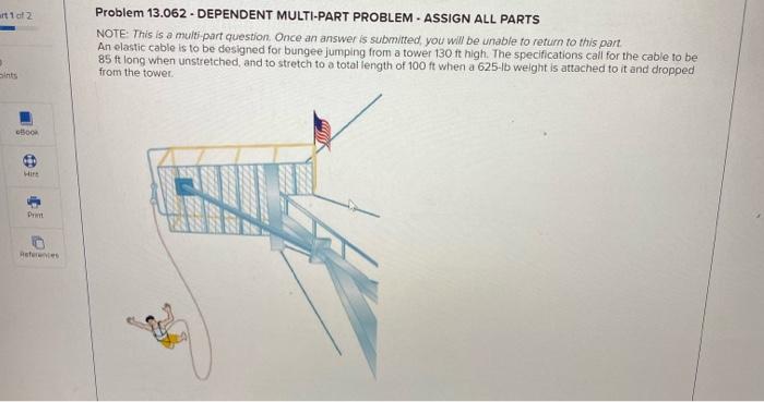 Solved Problem 13.062 - DEPENDENT MULTI-PART PROBLEM - | Chegg.com