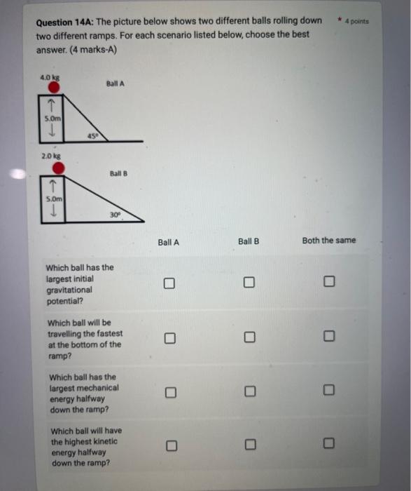 Solved Question 14A: The picture below shows two different | Chegg.com