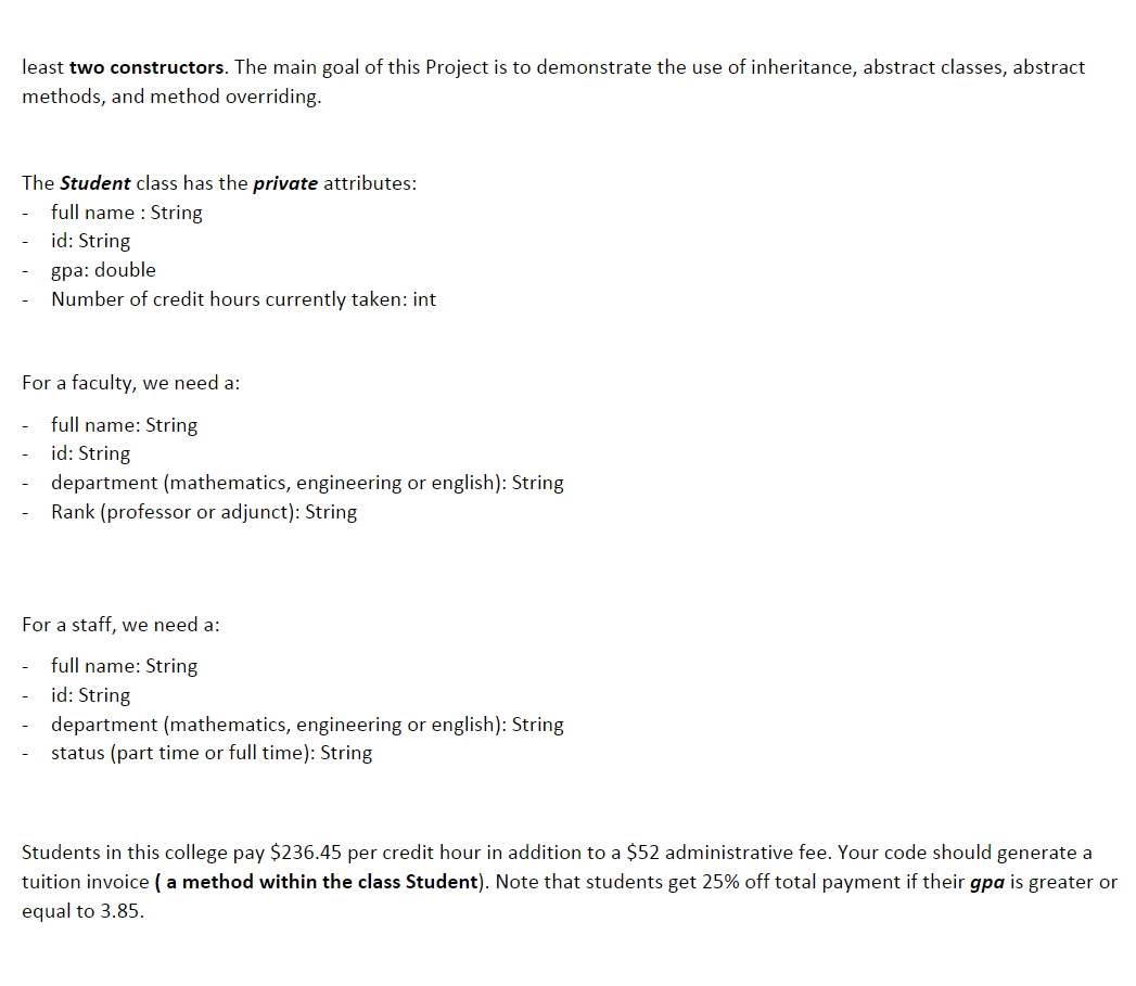 Solved public class FinalProject \{ public static void | Chegg.com