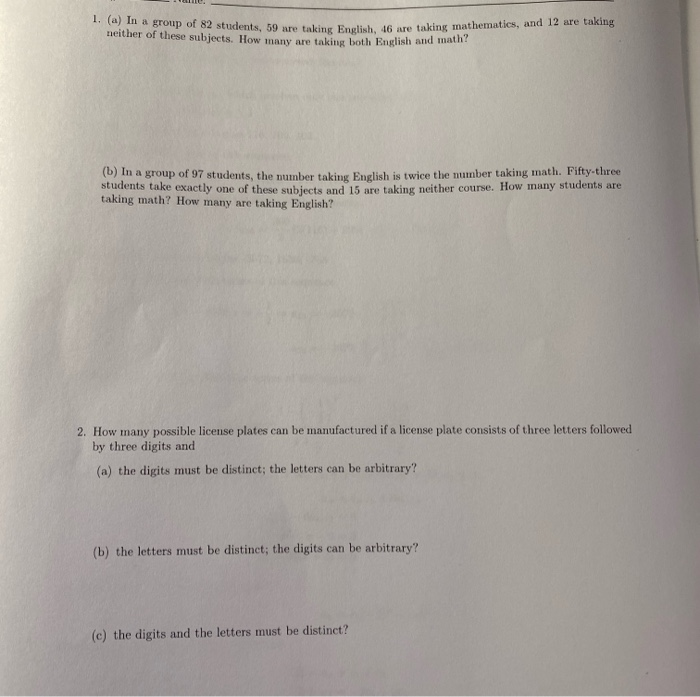 Solved Discrete math. The Principle of | Chegg.com