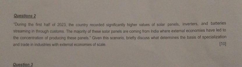 Solved Questions 2"During the first half of 2023, ﻿the | Chegg.com