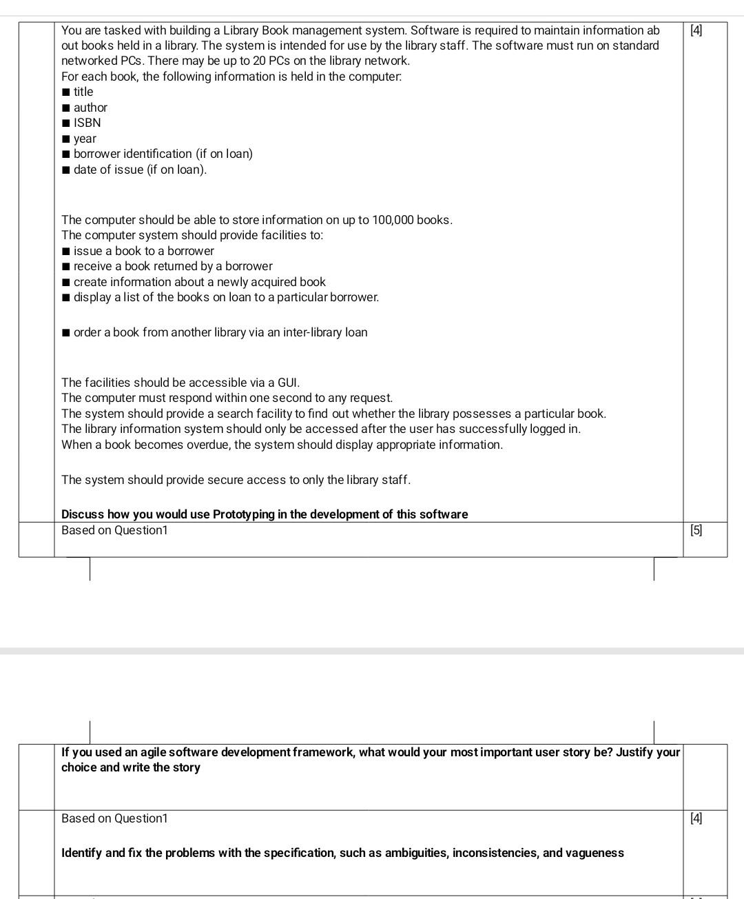 Solved You are tasked with building a Library Book | Chegg.com