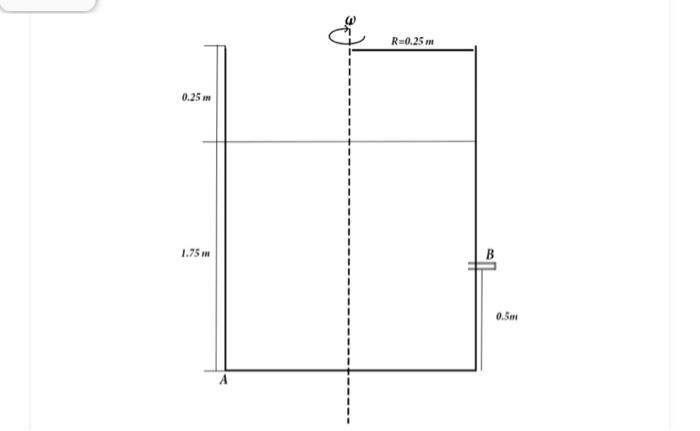 Solved 2-) In a circular container given in the figure, 1.75 | Chegg.com