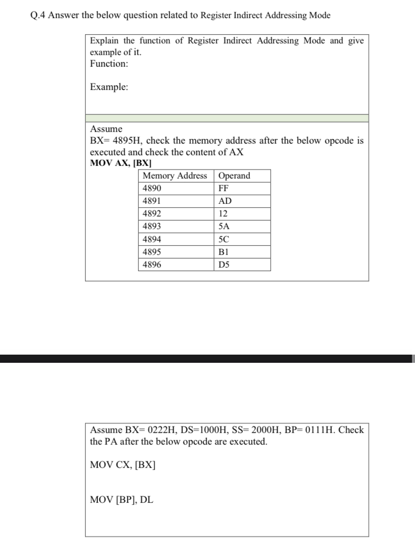 Solved Q. 4 ﻿Answer the below question related to Register | Chegg.com