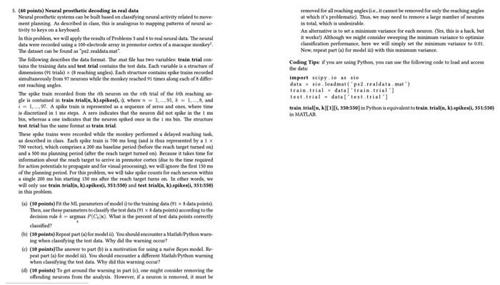3 20 Points Maximum Likelihood Ml Parameter