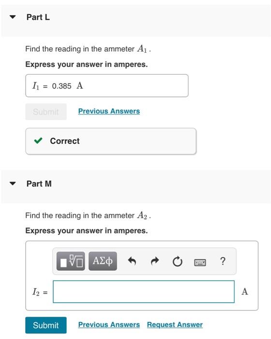 Solved Find the readings on the voltmeters and ammeters | Chegg.com