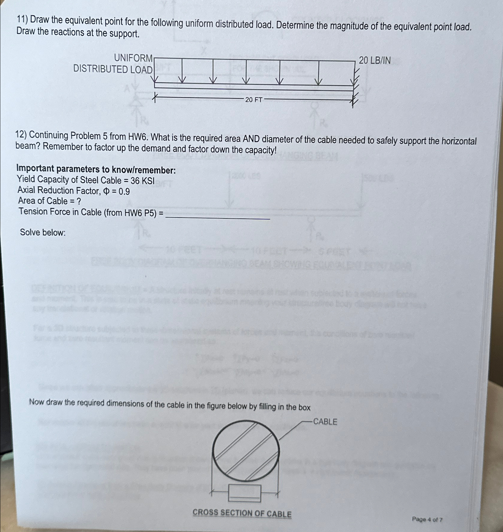 Solved Draw the equivalent point for the following uniform | Chegg.com