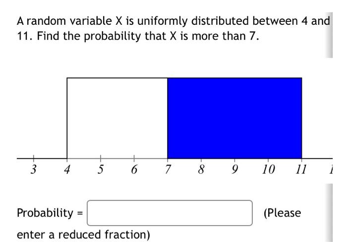 Solved A random variable X is uniformly distributed between | Chegg.com