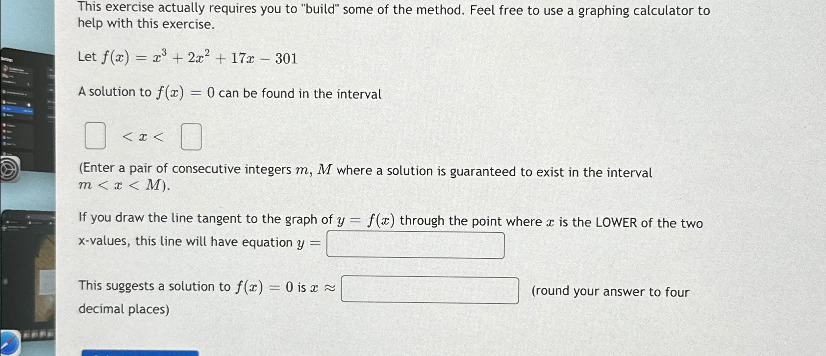 Solved This exercise actually requires you to "build" some | Chegg.com
