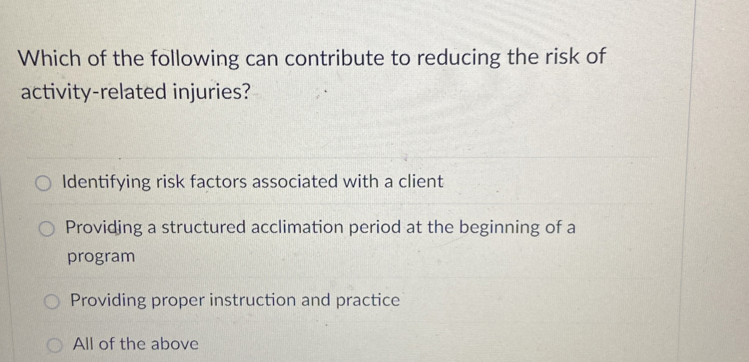 Solved Which of the following can contribute to reducing the | Chegg.com