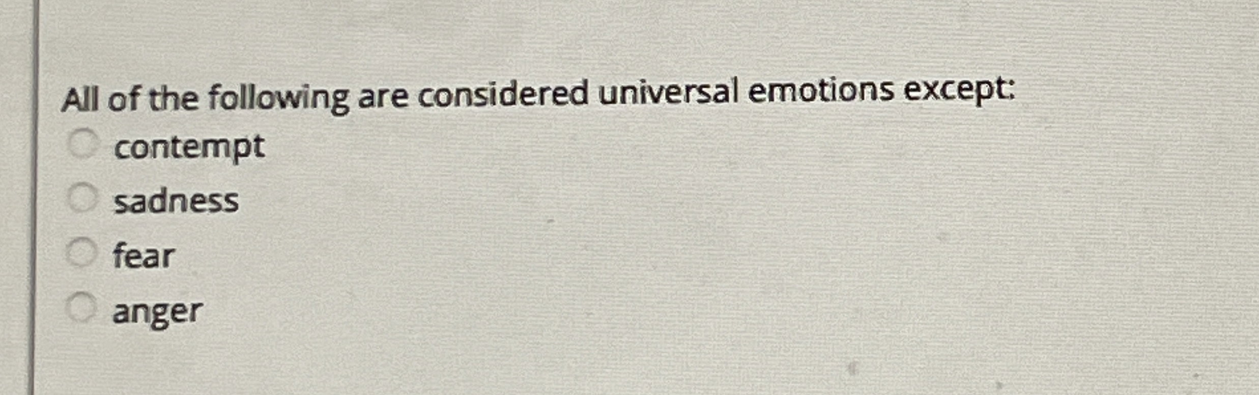 Solved All of the following are considered universal | Chegg.com