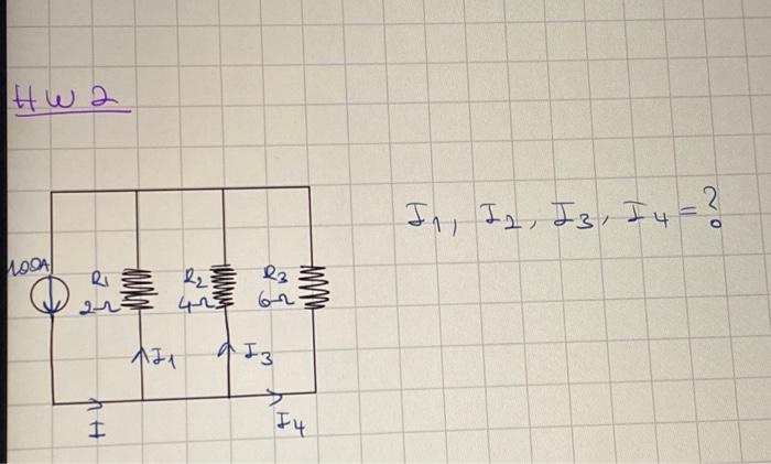 Solved HW2 I1,I2,I3,I4=? | Chegg.com