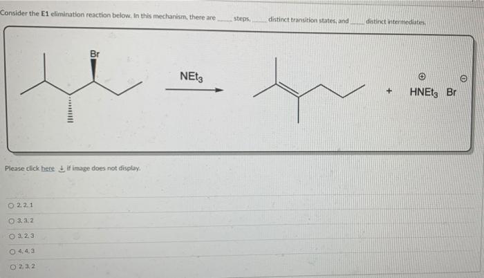 Solved Consider the E1 elimination reaction below. In this | Chegg.com