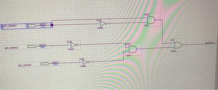 Solved Im on Quartus 2 and I need help trying to get my | Chegg.com