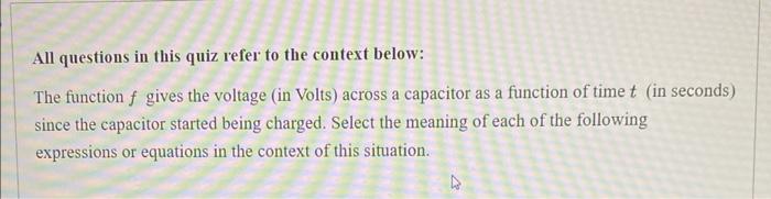 Solved Suppose the following table gives the voltage across | Chegg.com