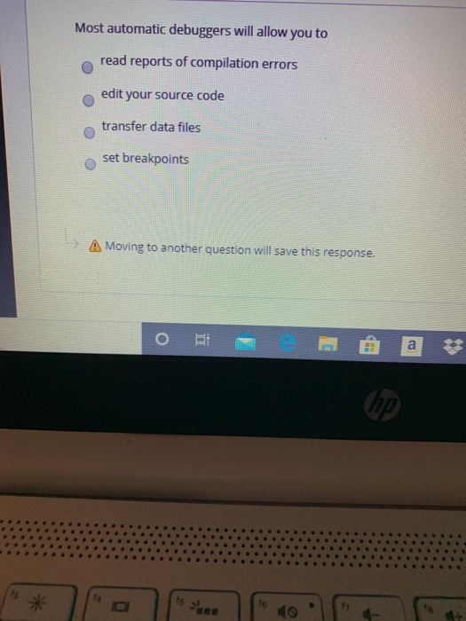 Solved Most Automatic Debuggers Will Allow You To Read