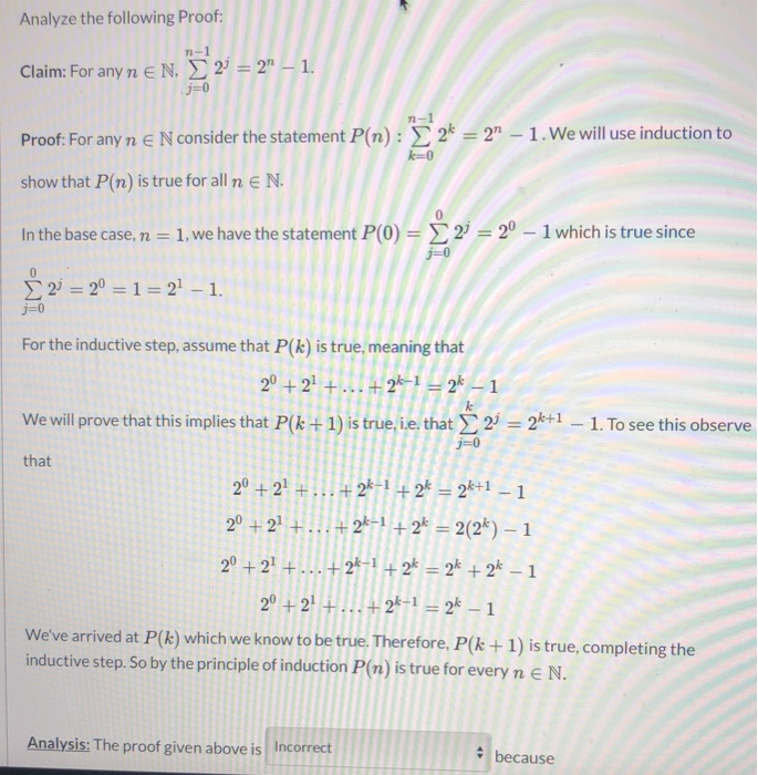 Solved The difference between the Principal of Mathematical | Chegg.com