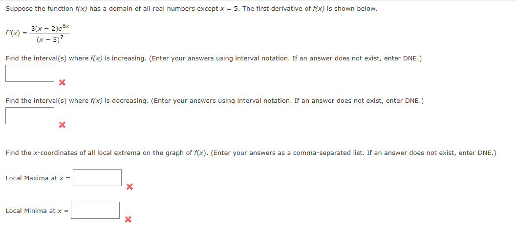 Solved Suppose the function f(x) ﻿has a domain of all real | Chegg.com