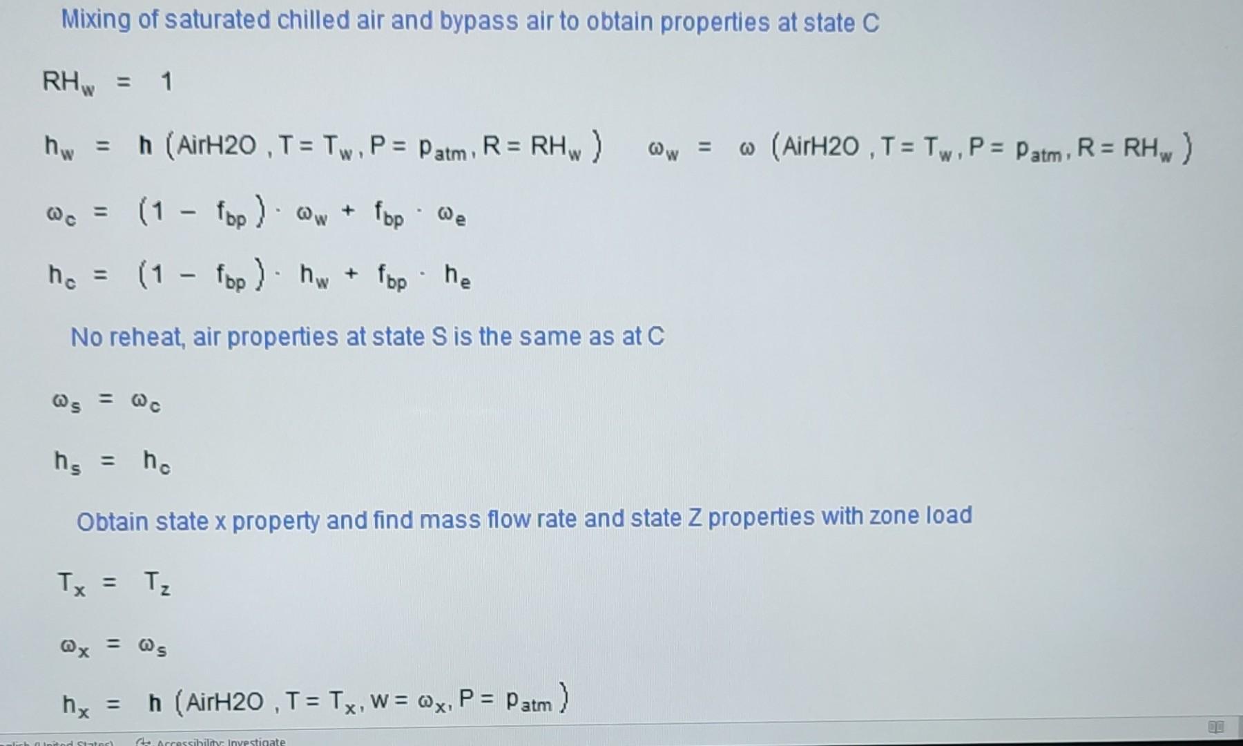 Solved 1. When design a constant air volume (CAV) HVAC | Chegg.com