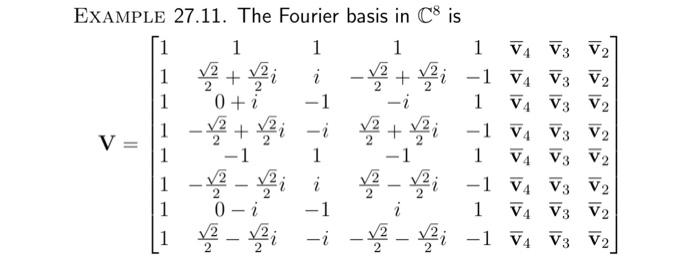 Solved Exercise 27 4 2d Dft Compute The 2d Fourier Transform