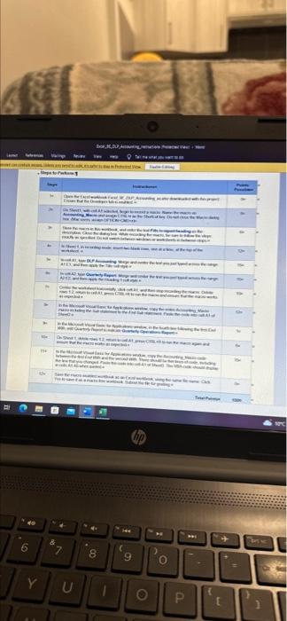 Excel 9E_DLP_Accounting Instructions (Protected View) | Chegg.com