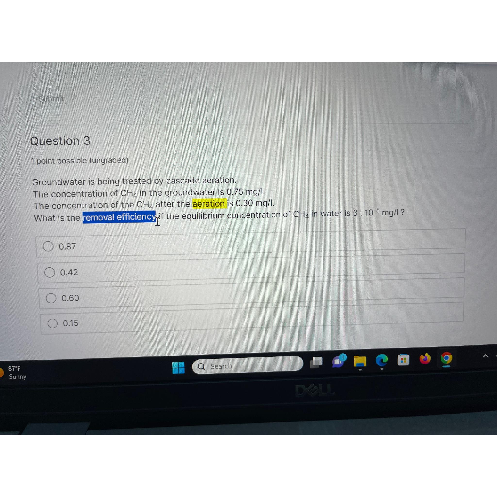 Solved How to solve1 ﻿point possible (ungraded)Groundwater | Chegg.com